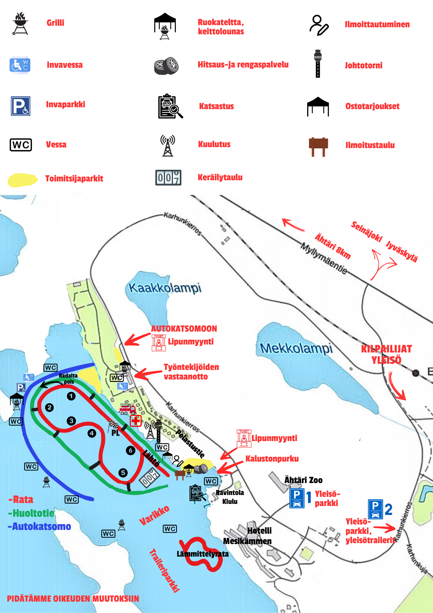 YLEISÖLLE - Ähtärin urheiluautoilijat ry